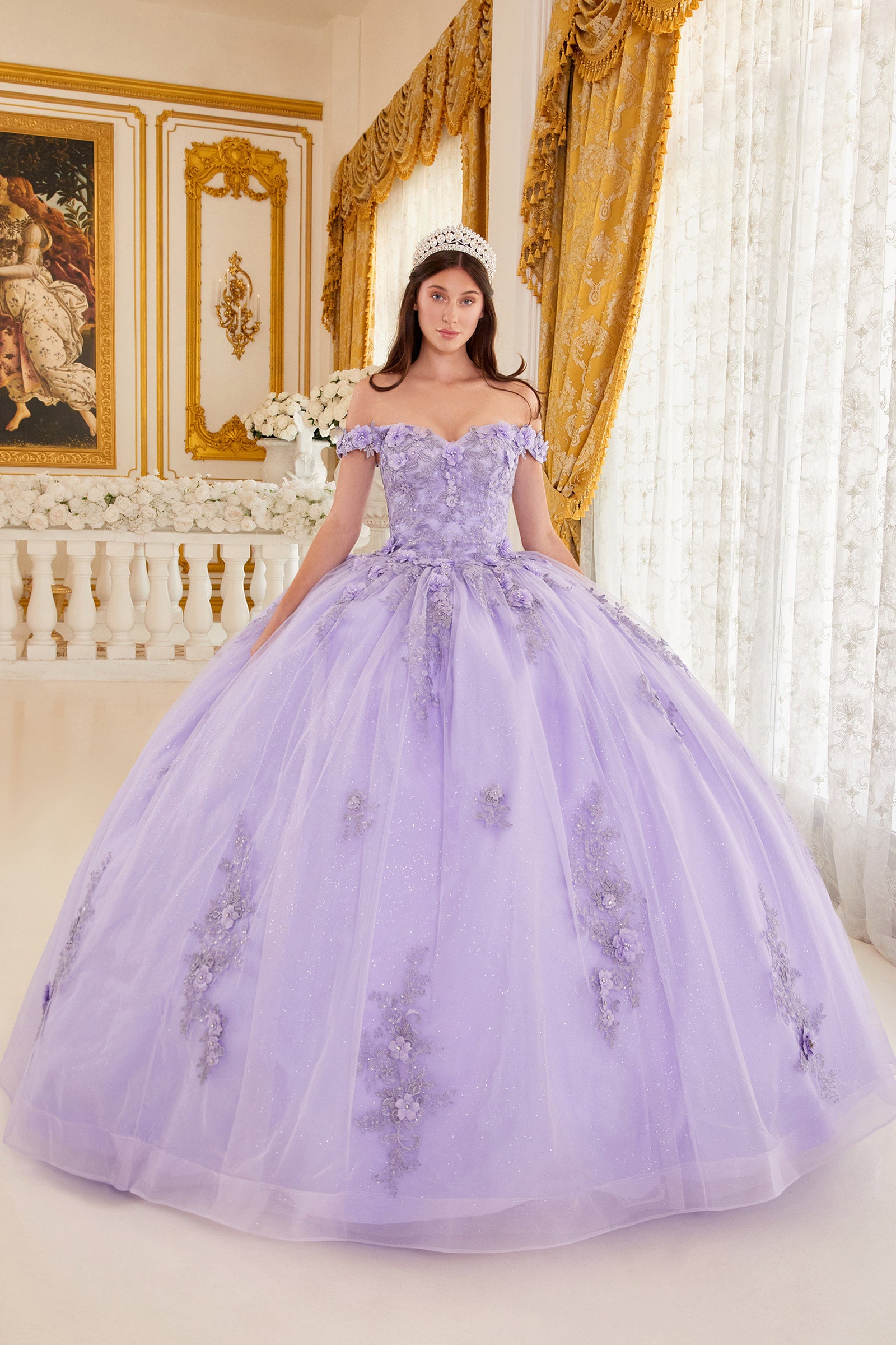 Floral Quince Dress | Sueno Bridal | Bellingham, WA | Sueño Bridal ...