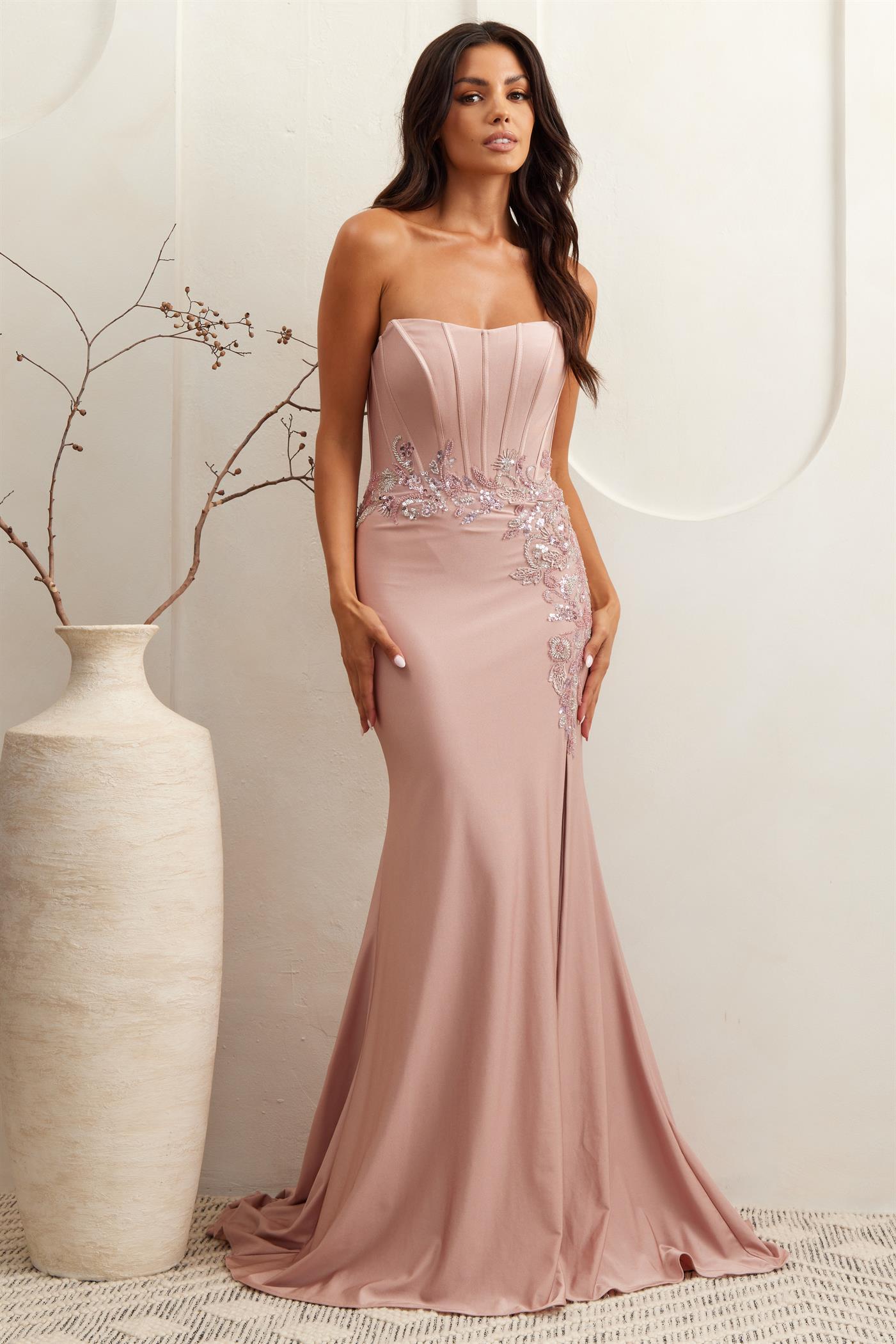 Fitted Strapless Gown | Bellingham, WA | Sueño Bridal - Quince, Bridal ...
